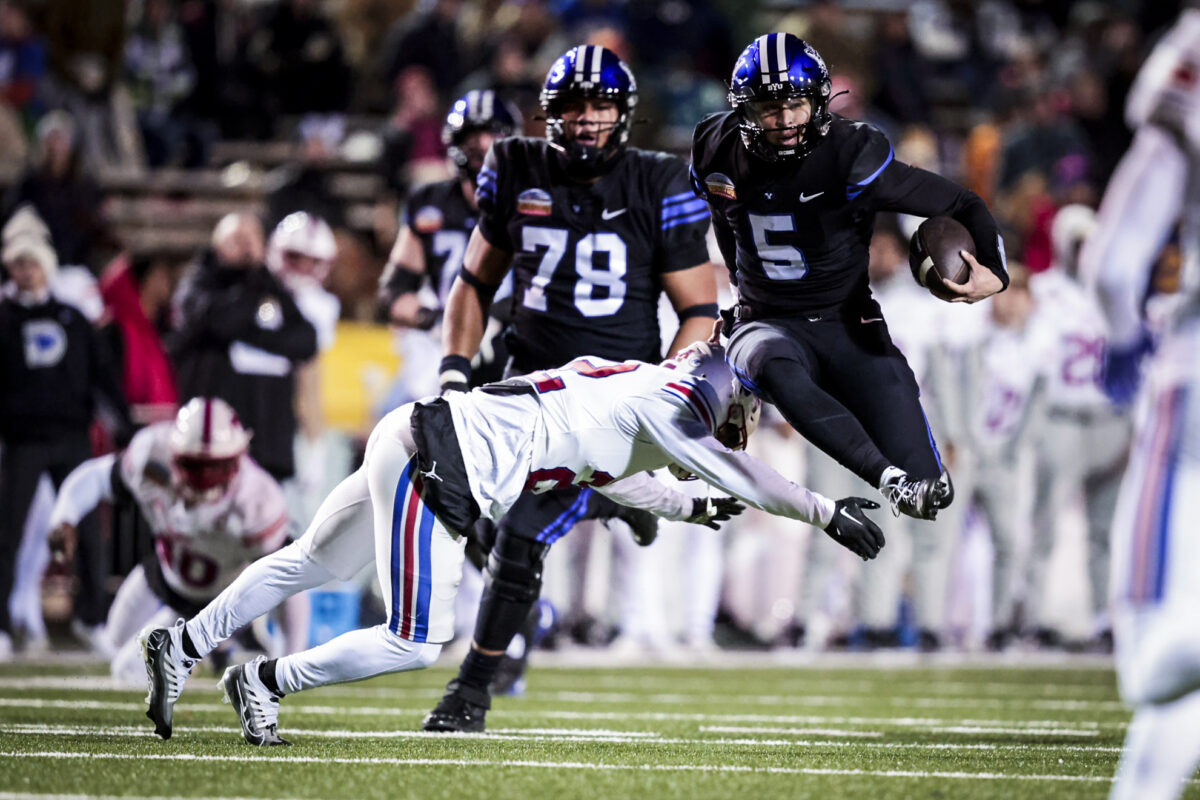 One point better: Pair of big defensive plays gives BYU football ...